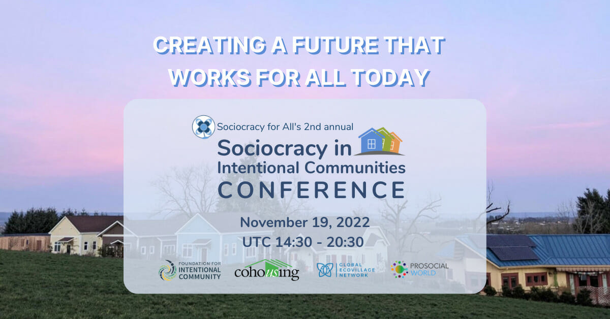Sociocracy in Communities Feedback Survey 2022 - Sociocracy For All