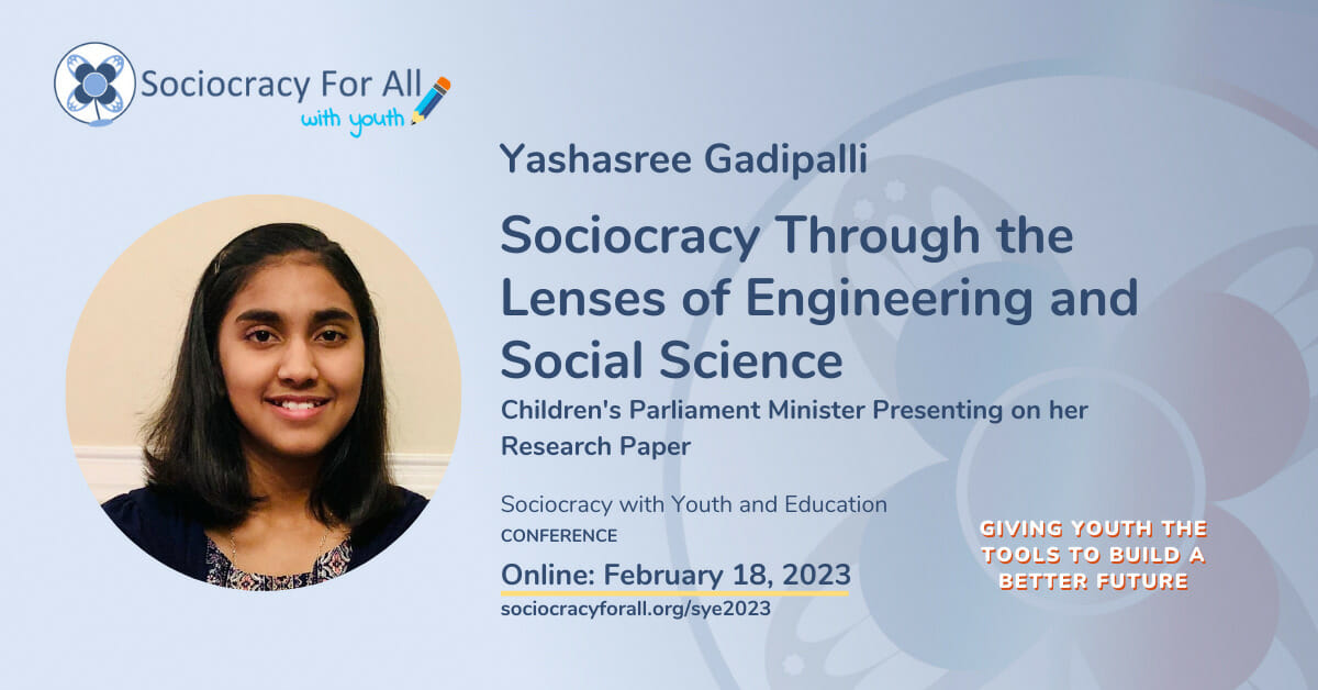 Sociocracy with Youth and in Education Conference 2023 - SoFA