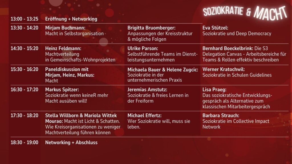 Soziokratie Konferenz 2024 - Sociocracy For All